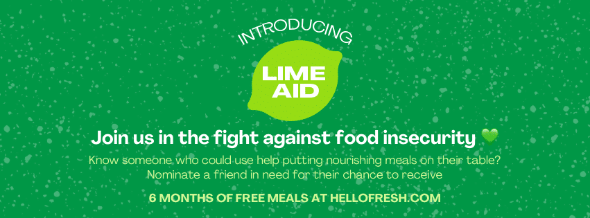 LimeAid: How HelloFresh is Paying it Forward This #GivingTuesday | The ...
